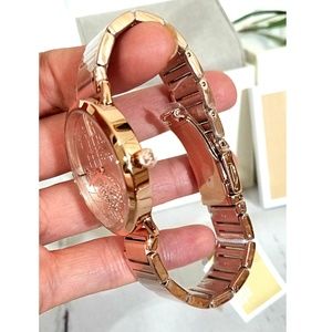 Michael Kors | Accessories | Nwt Michael Kors Portia Rose Gold Watch ...